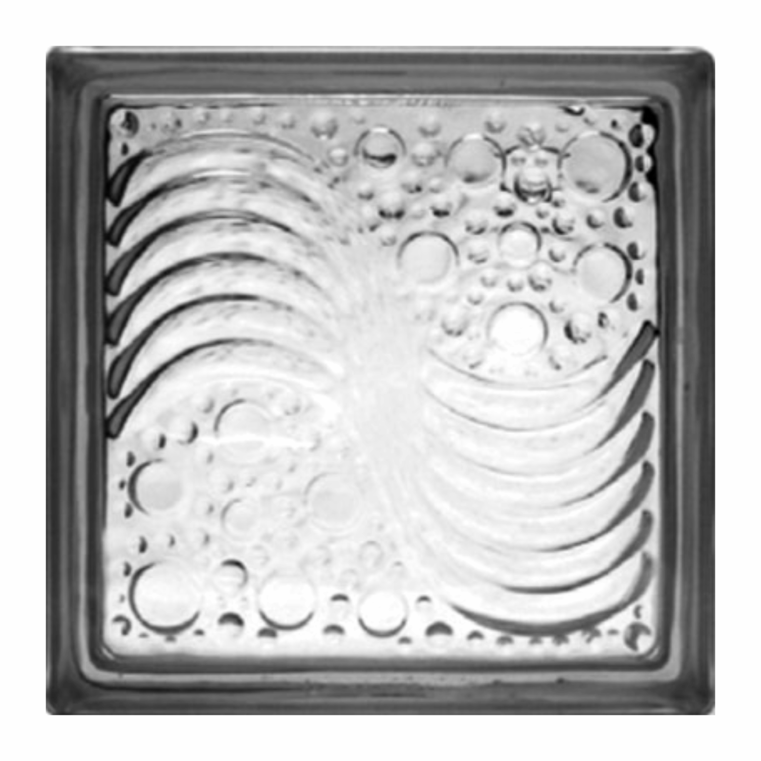 Block de vidrio Burbuja 19x19x08 Fontibre - Ferretería Onofre